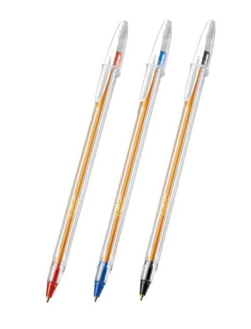 Lápiz Pasta Cristal Rojo Punta Fina BIC – Start Office