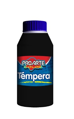 Tempera Frasco 250ml Negra Proarte – Start Office