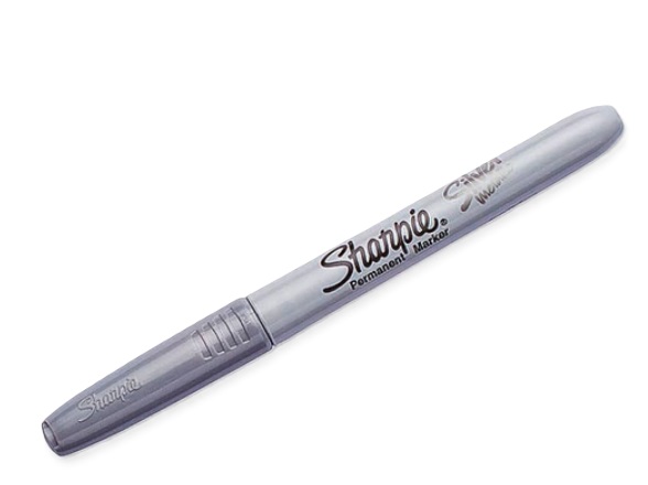Marcador Permanente Metálico Color Plata Sharpie – Start Office