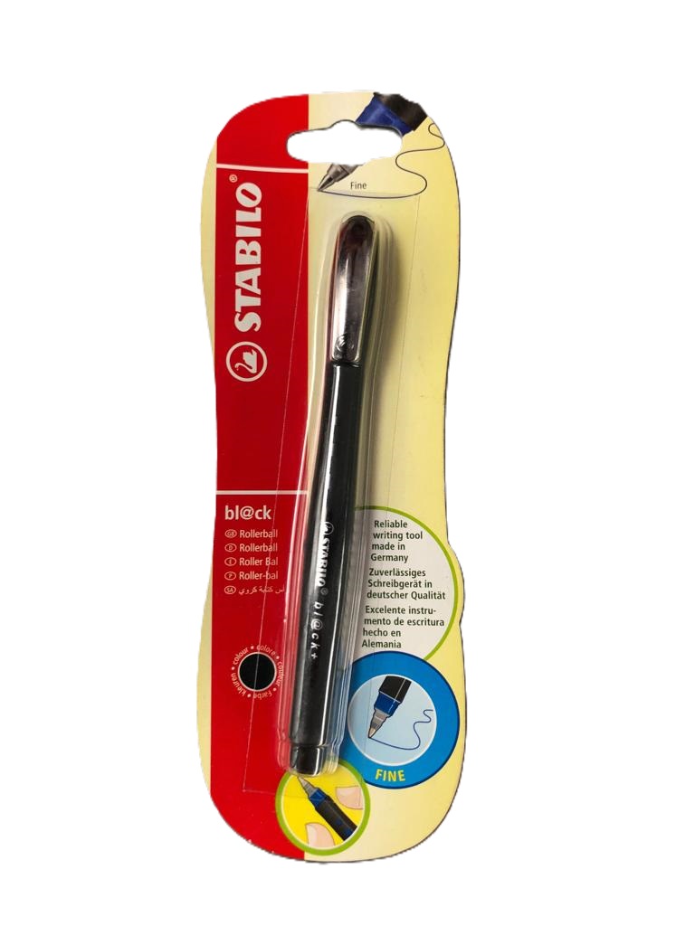 Lápiz Tinta Gel Negro 0,7 Punta Fina Stabilo – Start Office